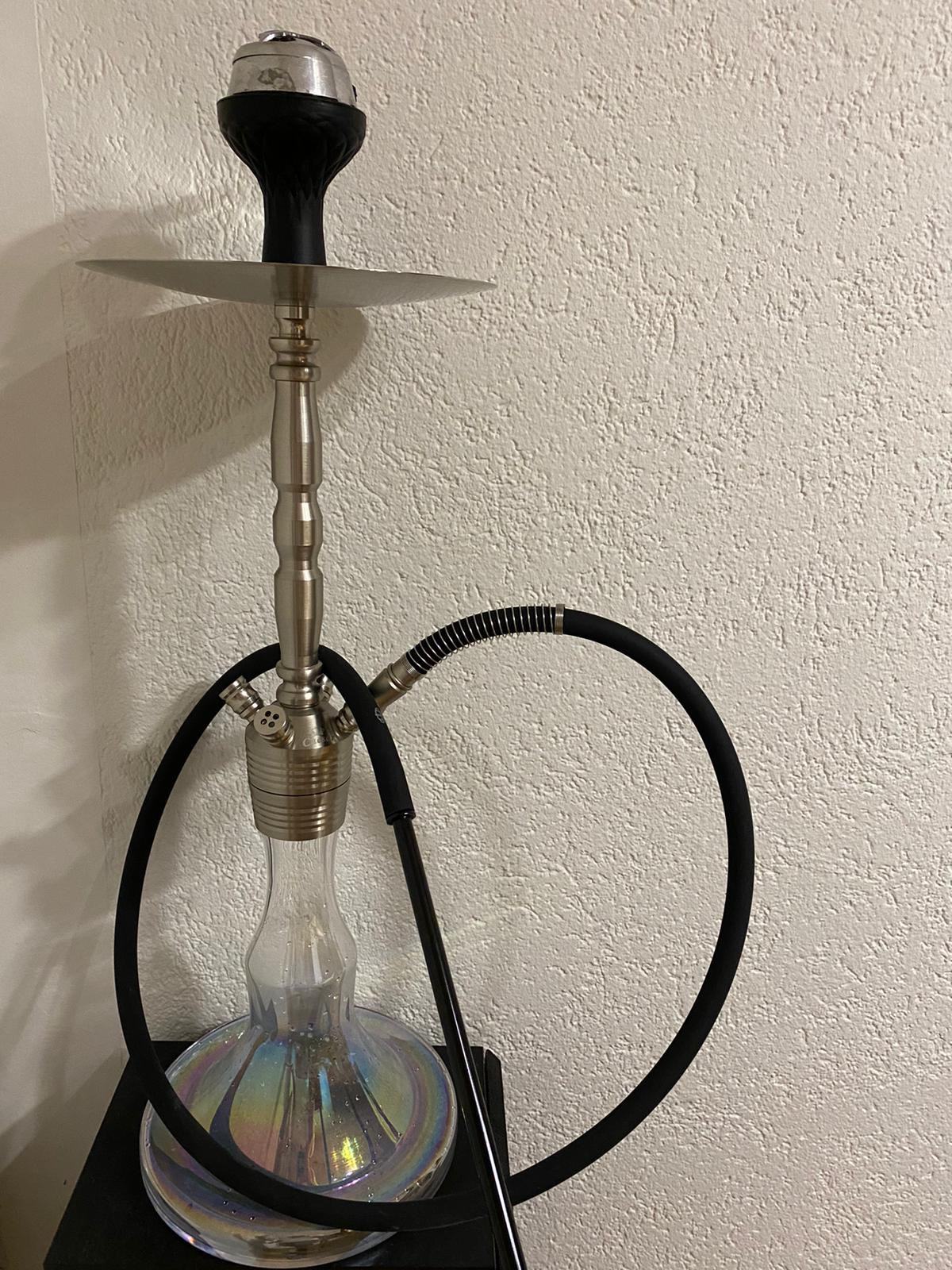 NARGILA SHISHA CEASAR PREMIUM MADE IN GERMANY AMY DELUXE LICENCA EXTRA