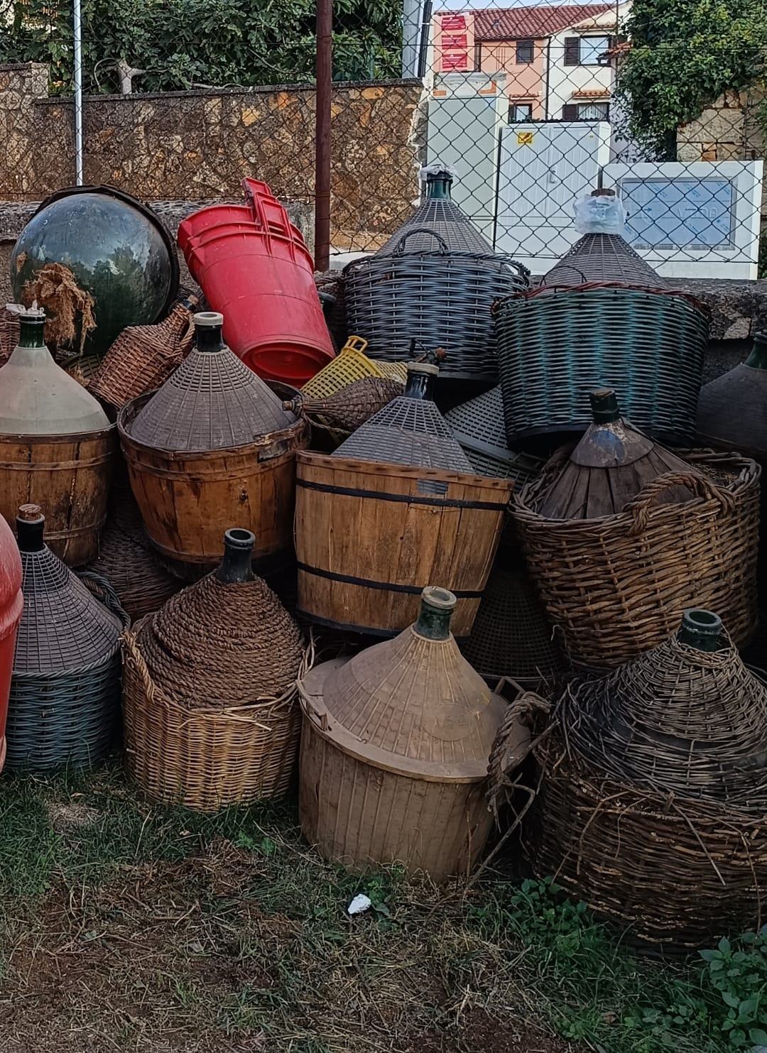 Opletene staklene boce 50L