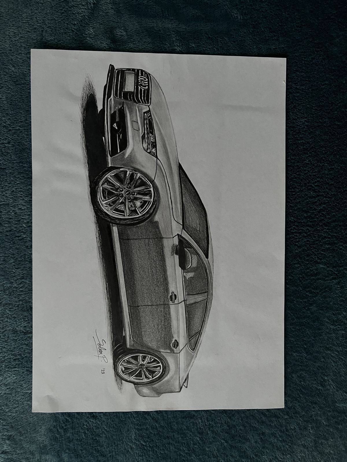 Originalni crtež Audi A7