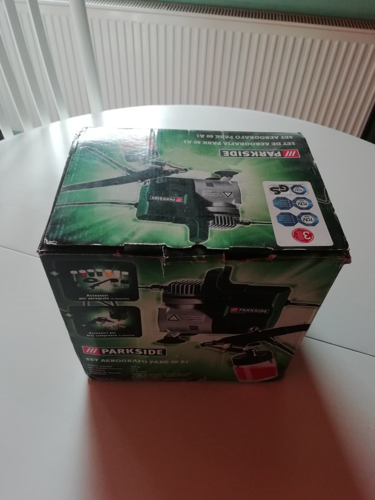 Parkside airbrush set