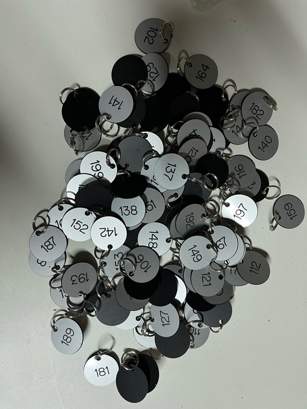 Privjesci s brojevima