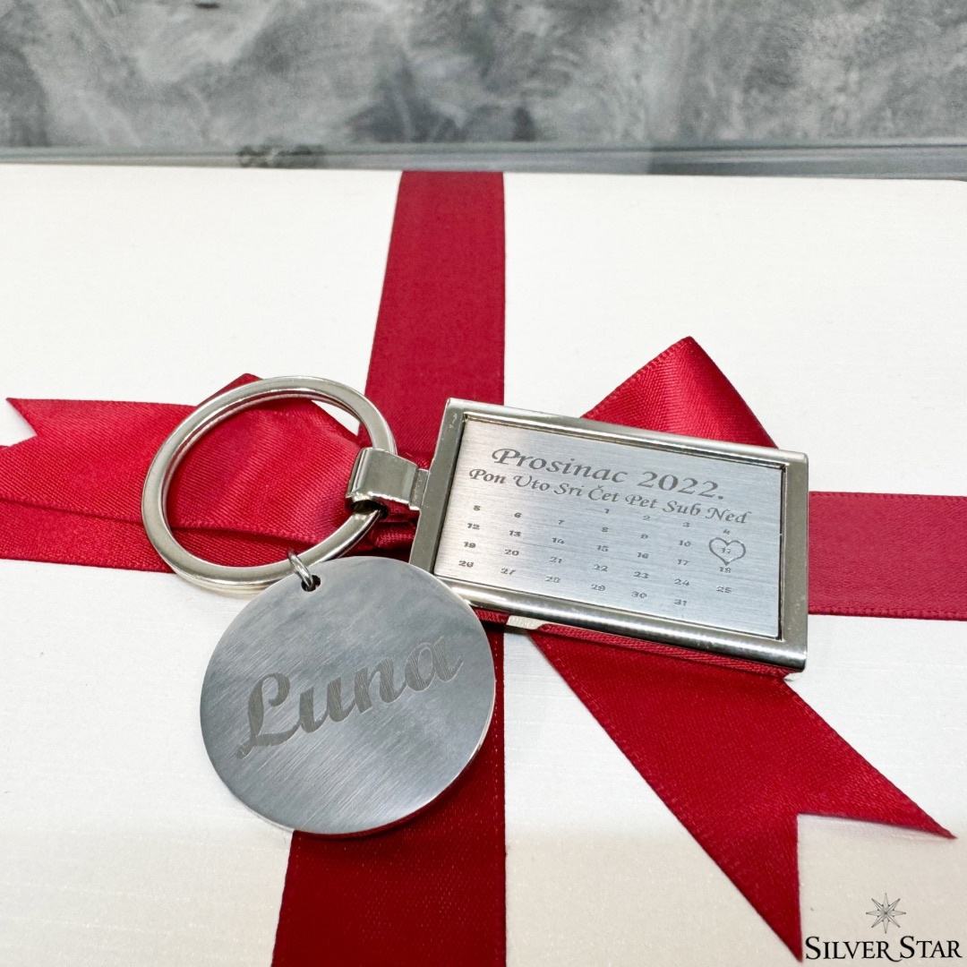 Privjesci za ključeve sa graviranjem - privjesci sa natpisom