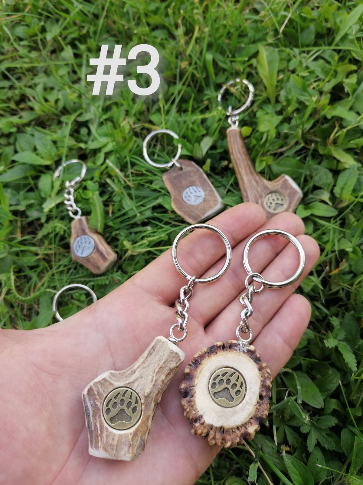 Privjesci od roga (Ručni rad) - RAZNI MOTIVI - (lovački privjesci)