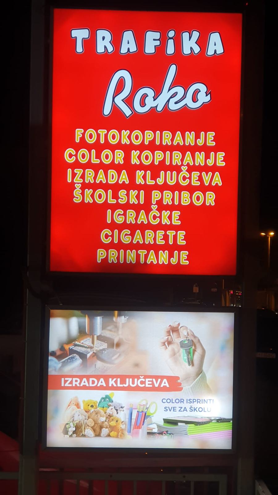 Prodaje se trafika Roko