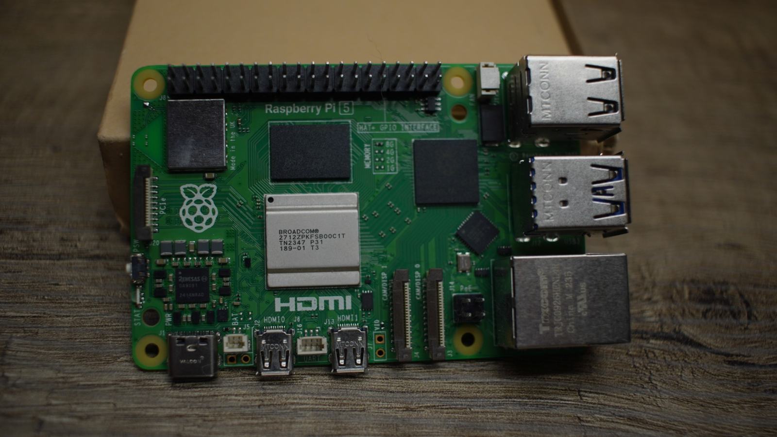 Raspberry Pi 5, 8GB RAM