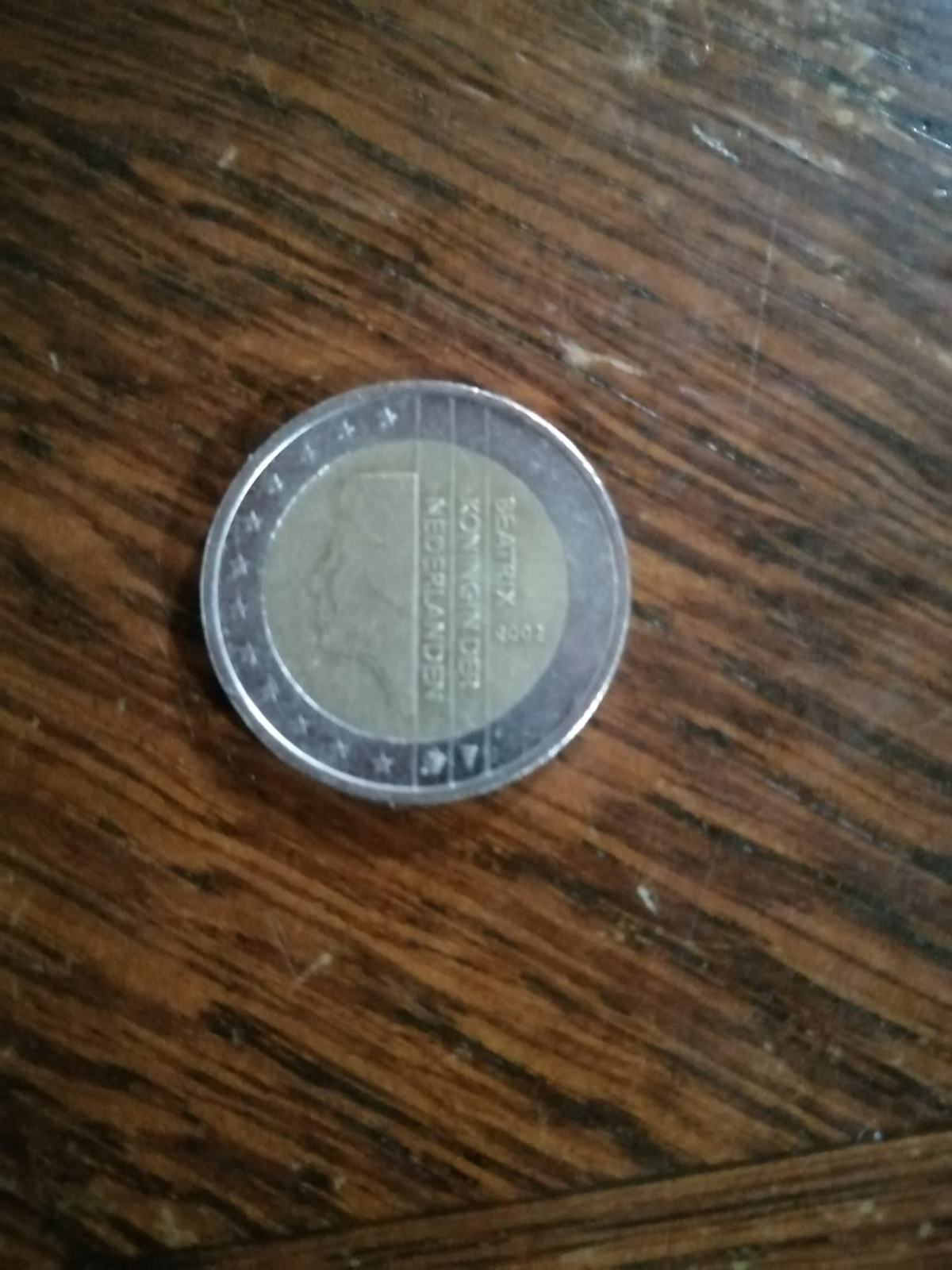 Rijetka kovanica 2 eura Beatrix 2001 i 2002