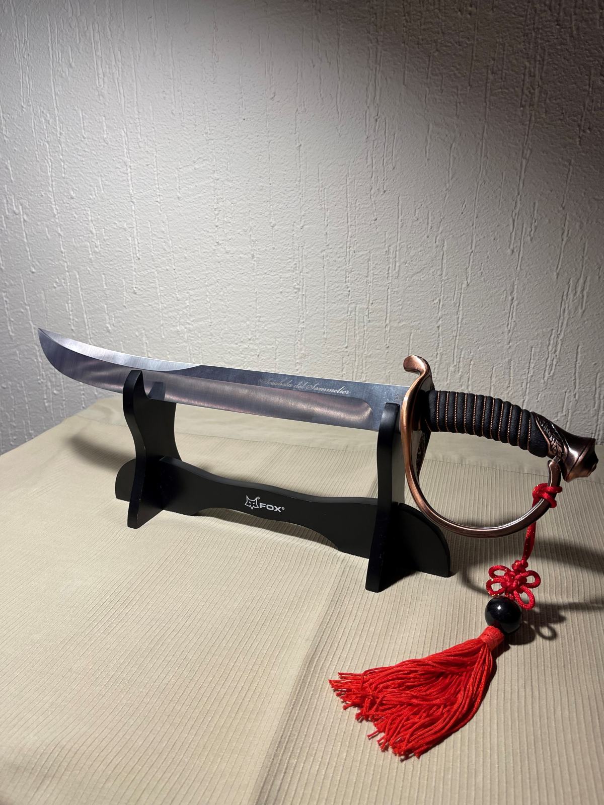 Sablja za otvaranje pjenušca FOX KNIVES 53 cm