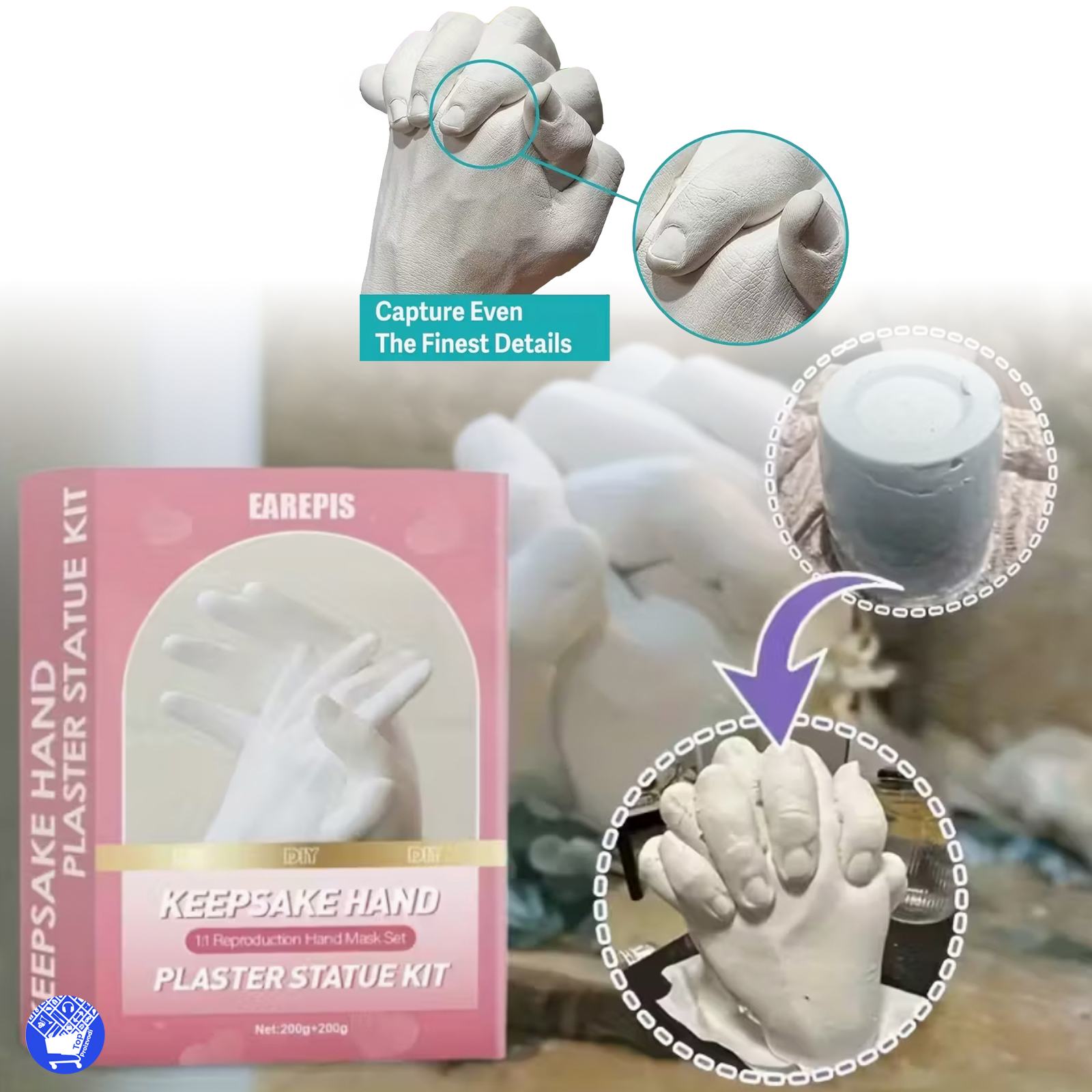 Set za izradu gipsane skulpture