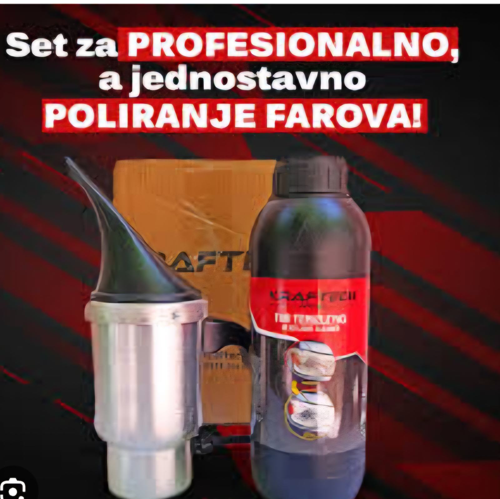 Set za polimerizaciju farova