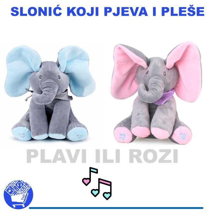 SLONIĆ KOJI PJEVA I PLEŠE