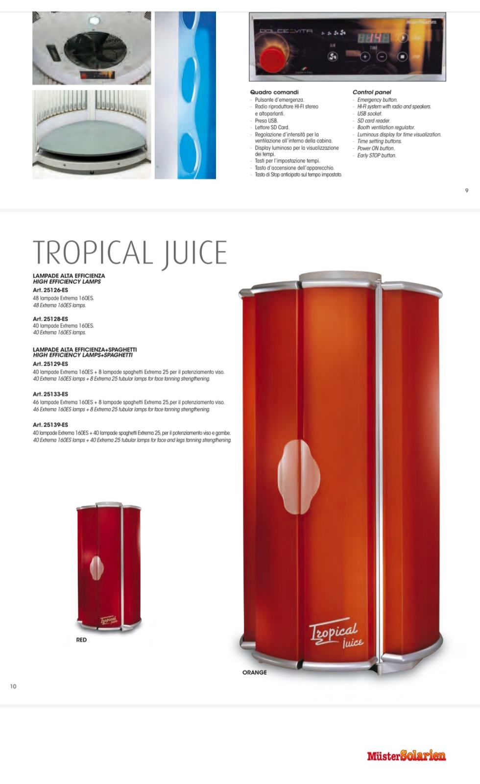 SOLARIJ PROFESIONALNI ;TURBO TUŠ VIŠEZONSKI;