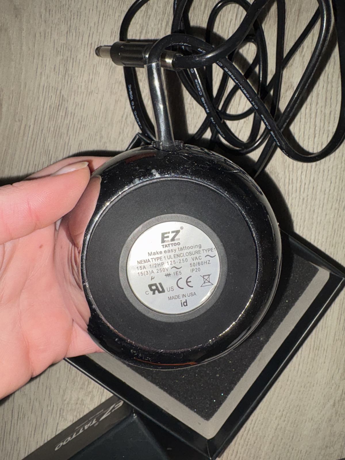 Tattoo papucica EZ Foot switch