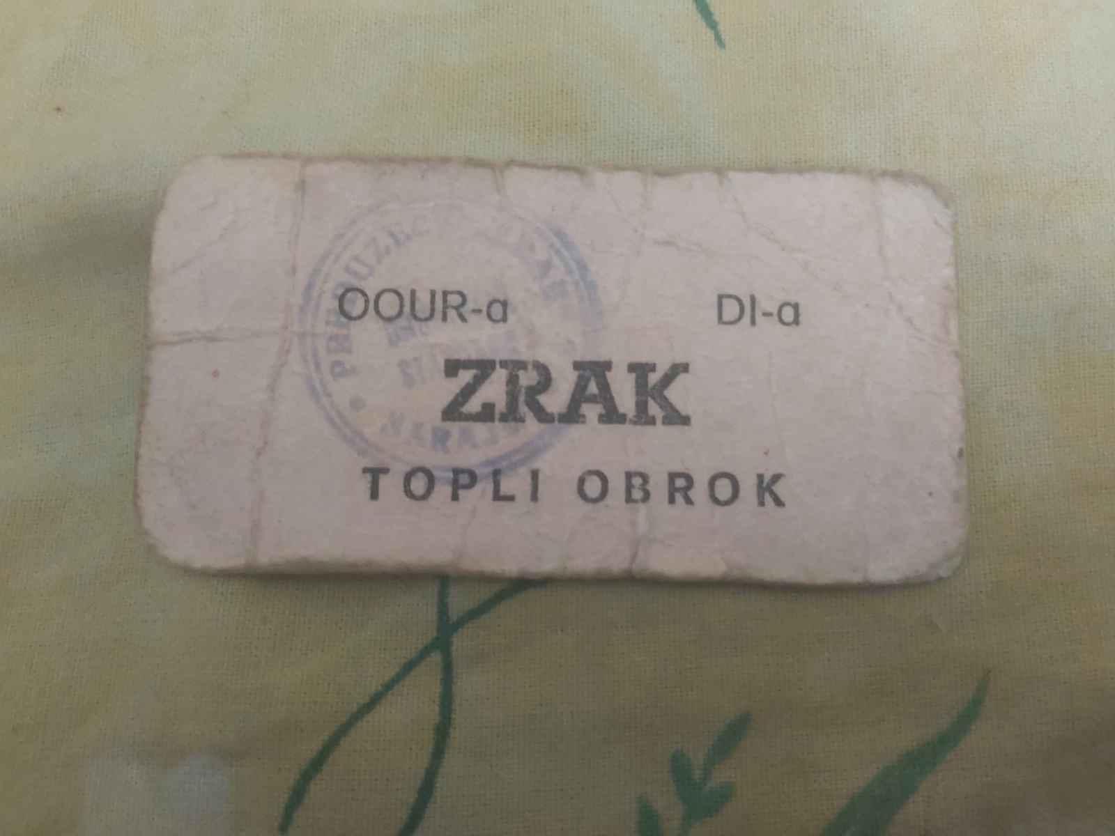 TOPLI OBROK BON EX YU