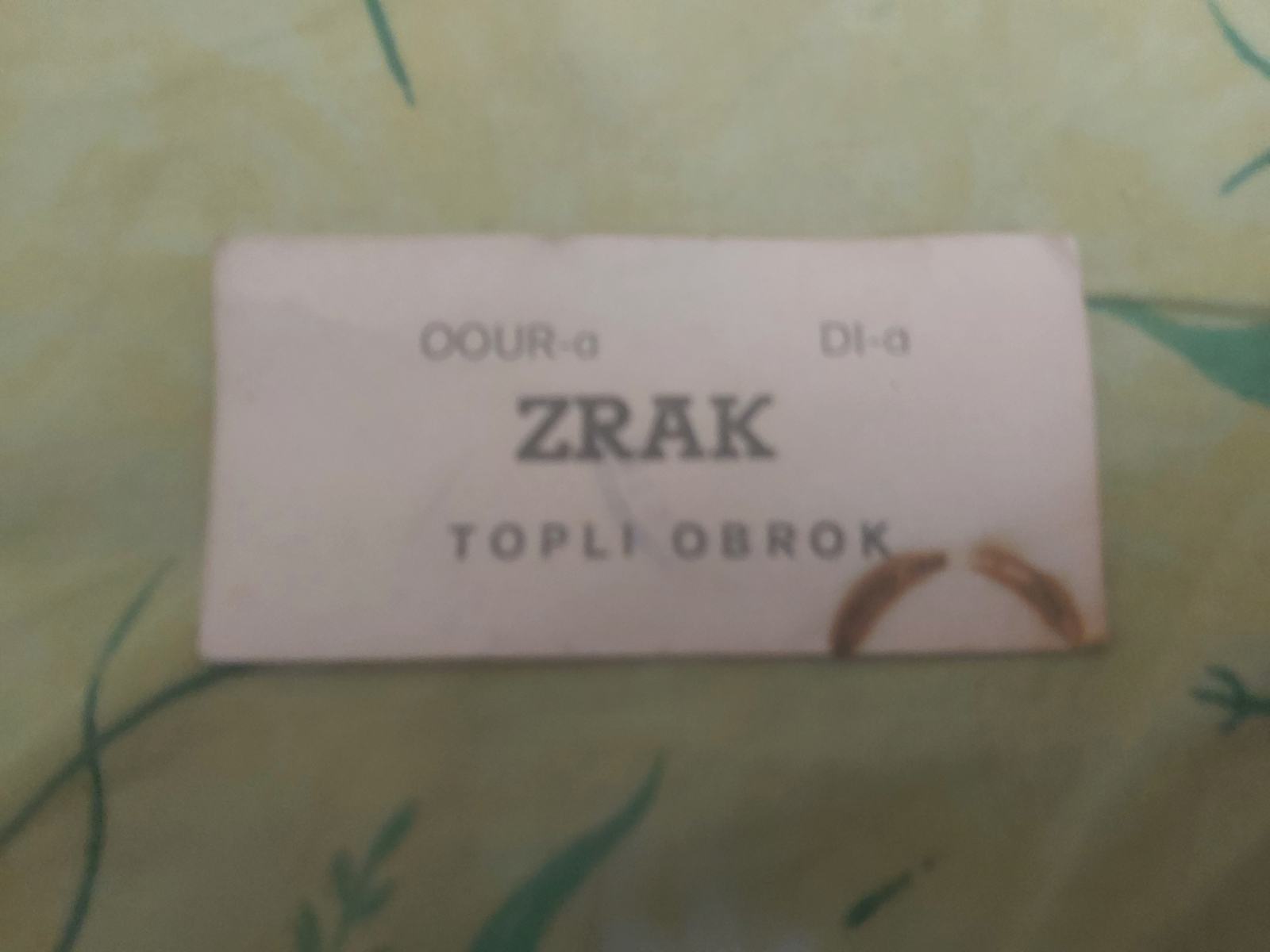 TOPLI OBROK BON EX YU
