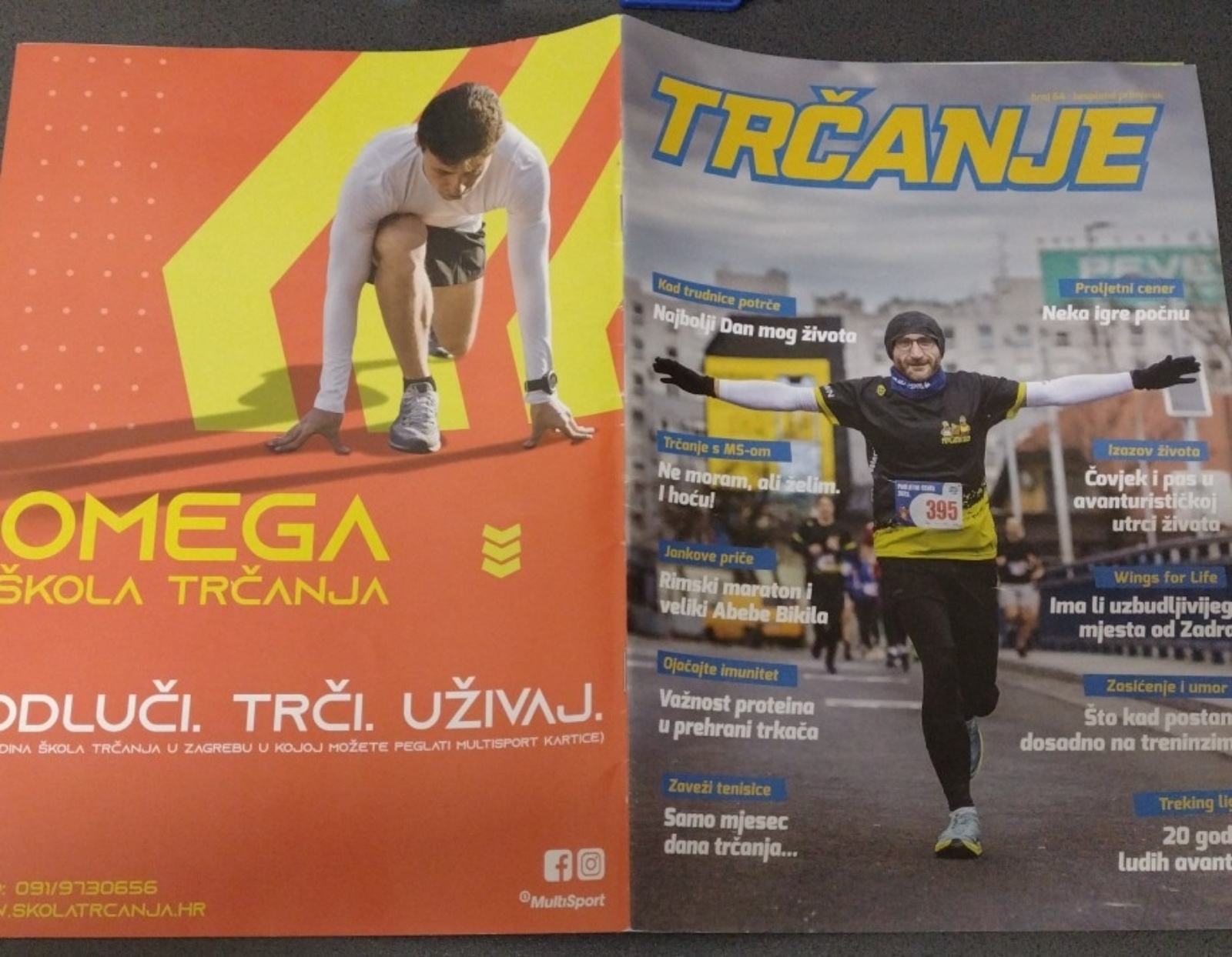 TRČANJE broj 64 Jankove priče Rimski maraton i veliki Abebe Bikila Dan