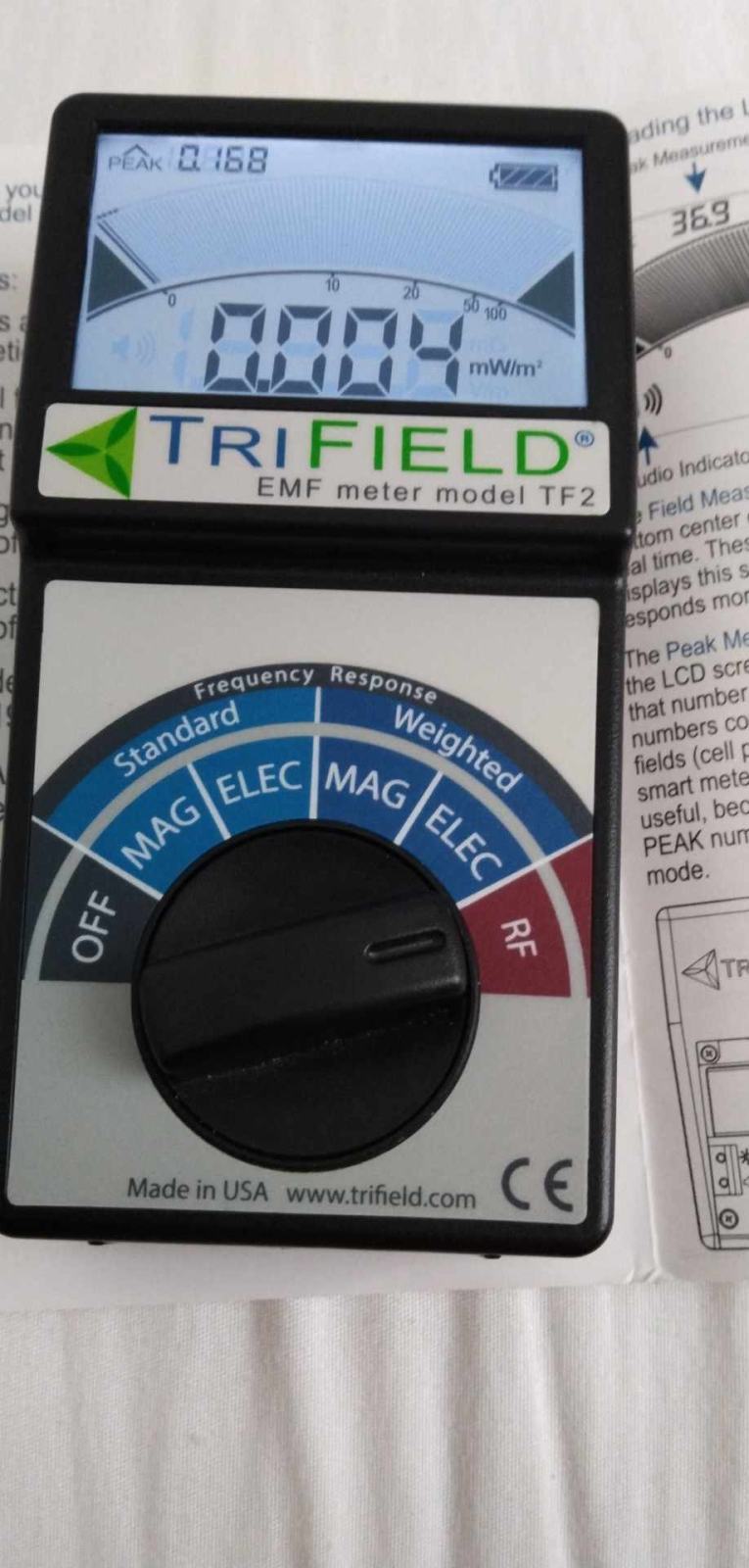 Trifield EMF Meter Model TF2