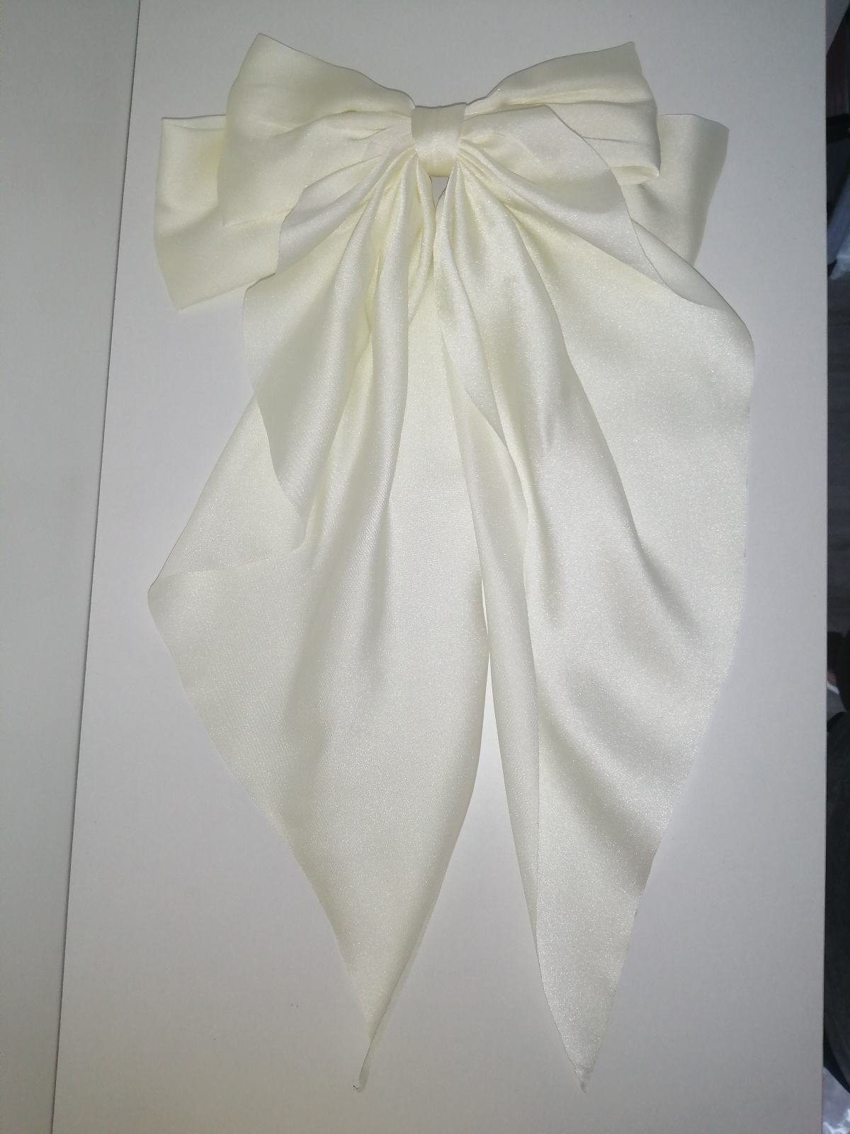 Ukosnica mašna za kosu boja šampanjca