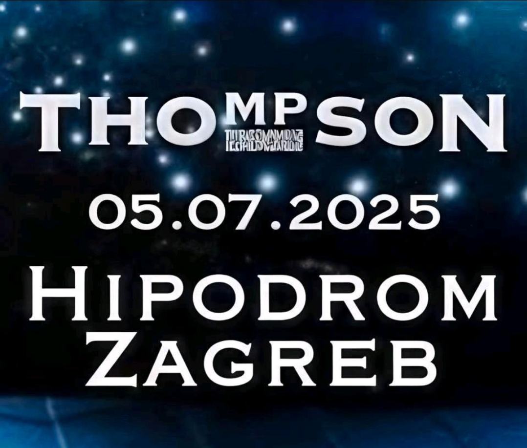 Ulaznice - Marko Perković Thompson | FAN PIT | Hipodrom Zagreb