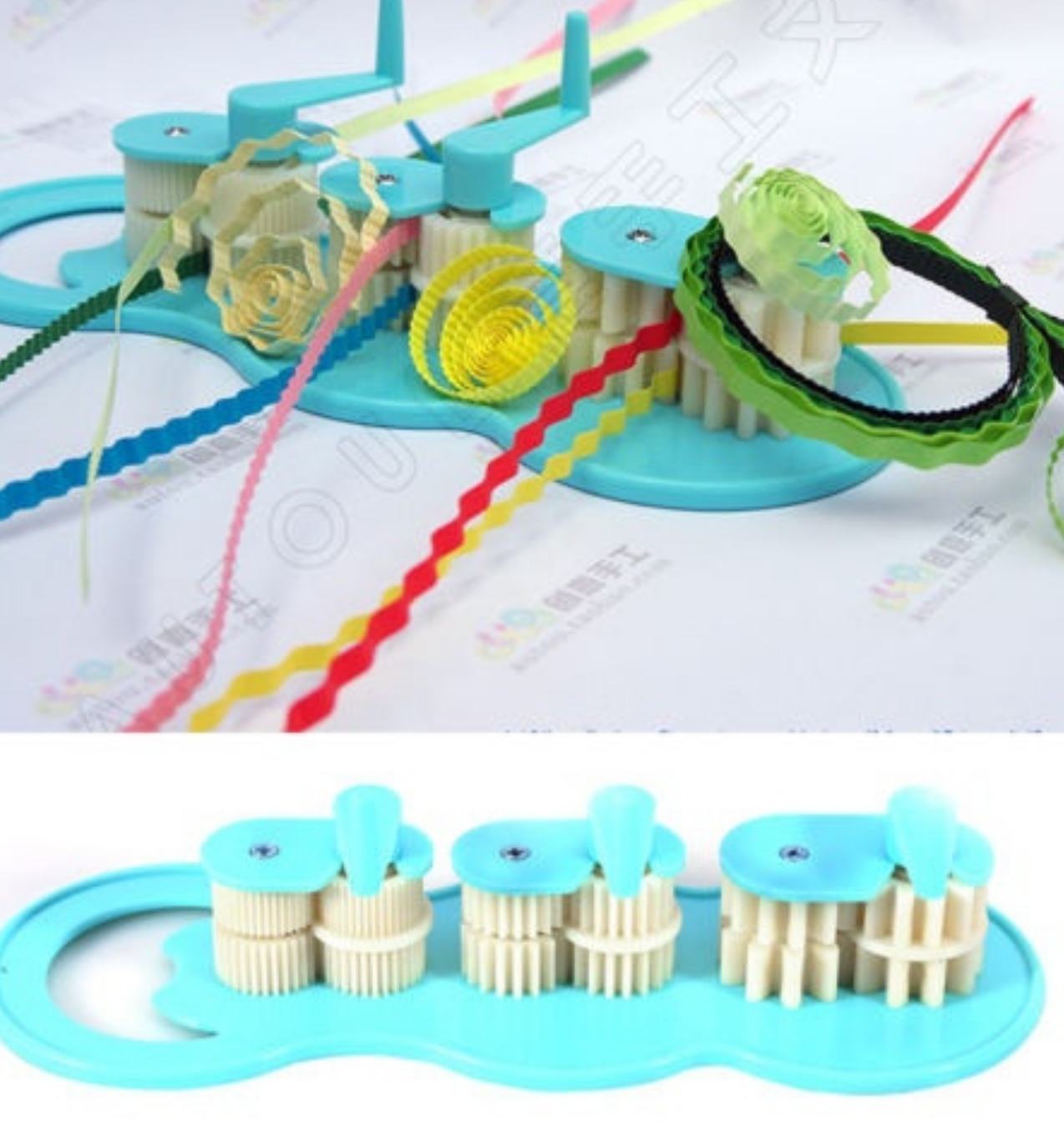 Uredaj za izradivanje valovitih trakica