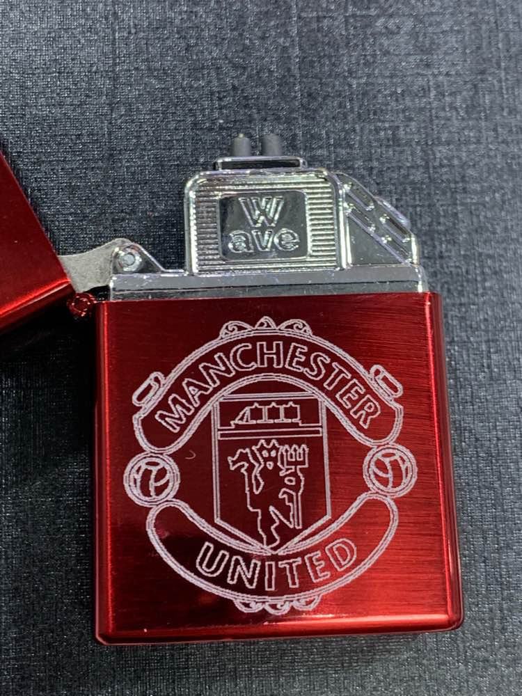 USB upaljač Manchester united Zippo style •NOVO •CERTIFIKAT •DOSTAVA