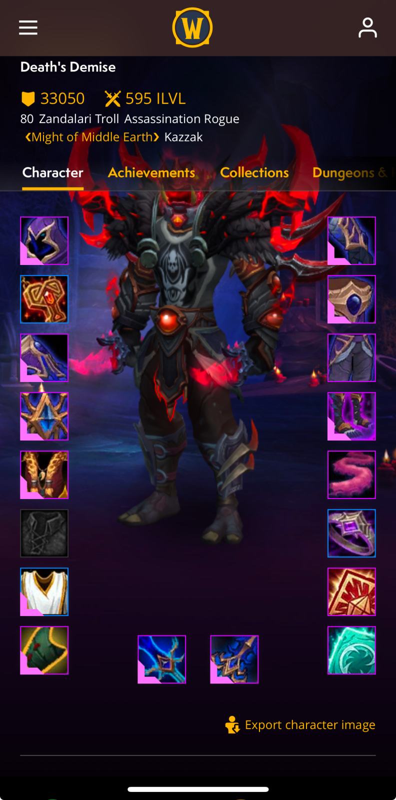 World of Warcraft account