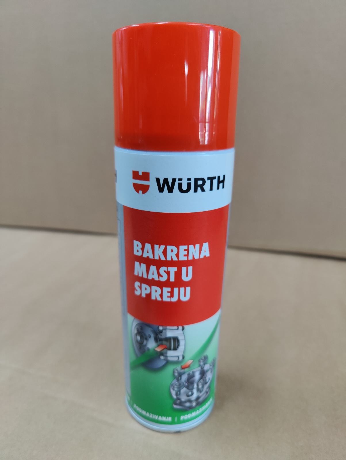 Wurth Bakrena mast u spreju