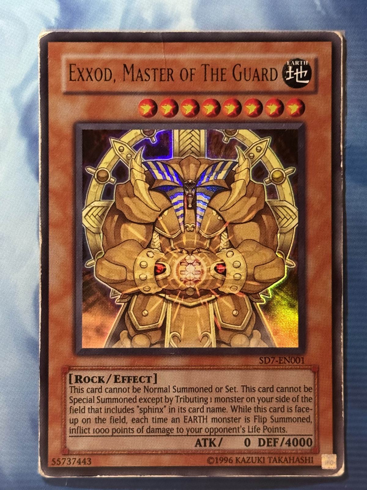 Yu-Gi-Oh! - Exxod, Master of The Guard SD7-EN001 Unlimited