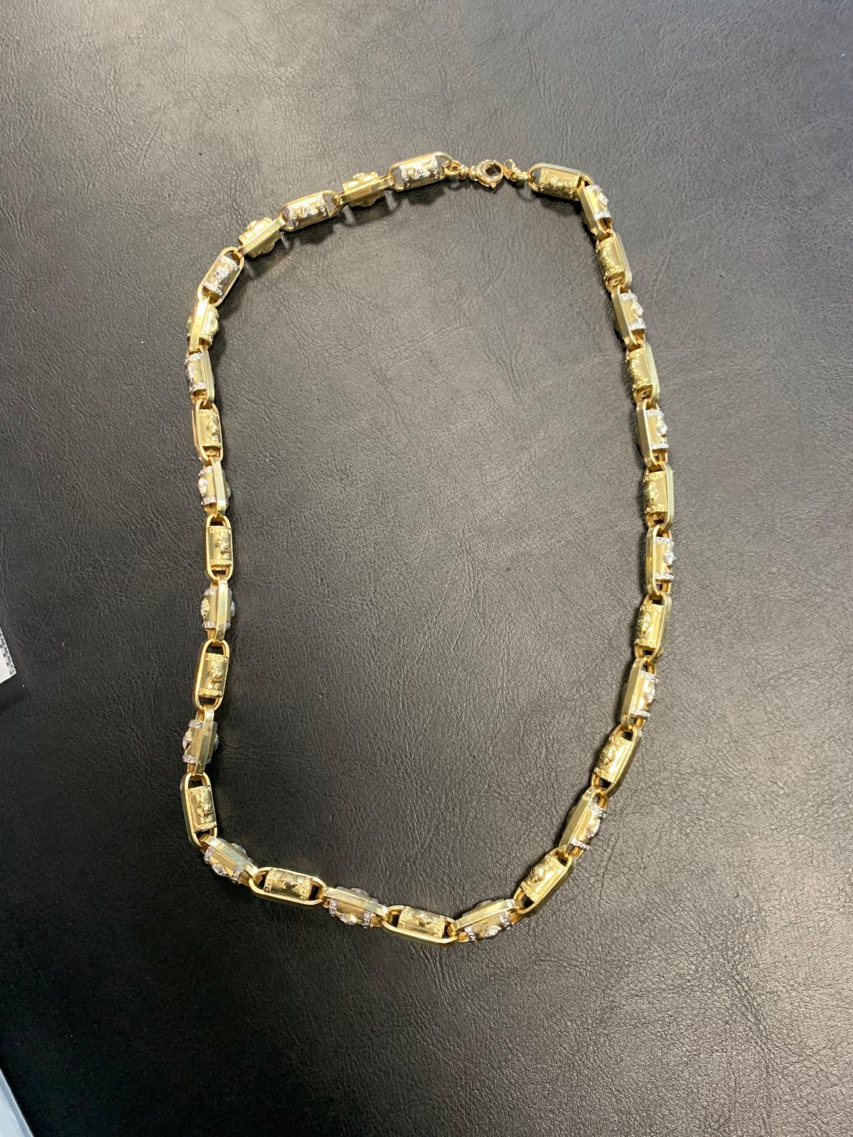 ZLATI LANCIC 35.5GRAMA VERSACE!! 60CM