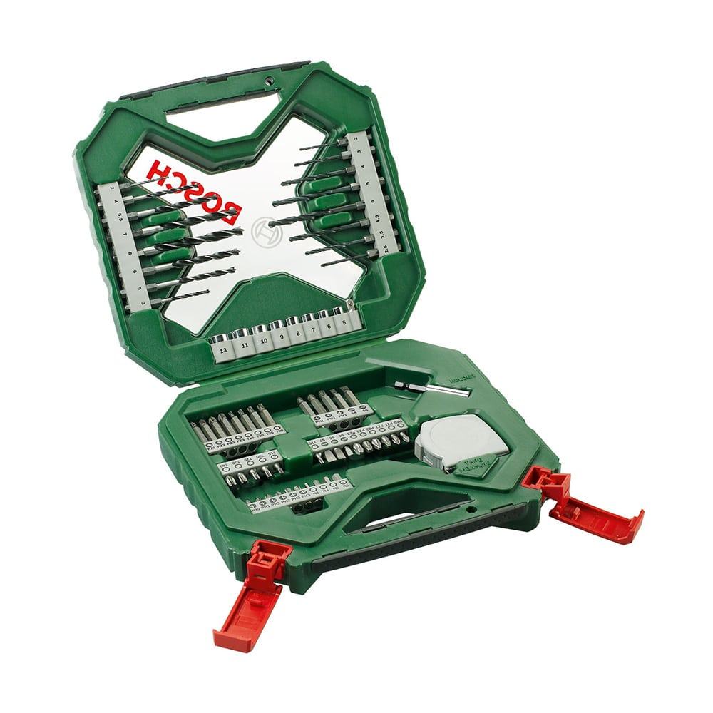 BOSCH set svrdla i bitova izvijača 65-dijelni X-Line