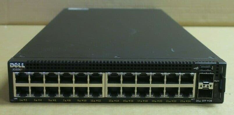 Dell X1026 E10W 24-Port Gigabit 2x SFP Ethernet Switch
