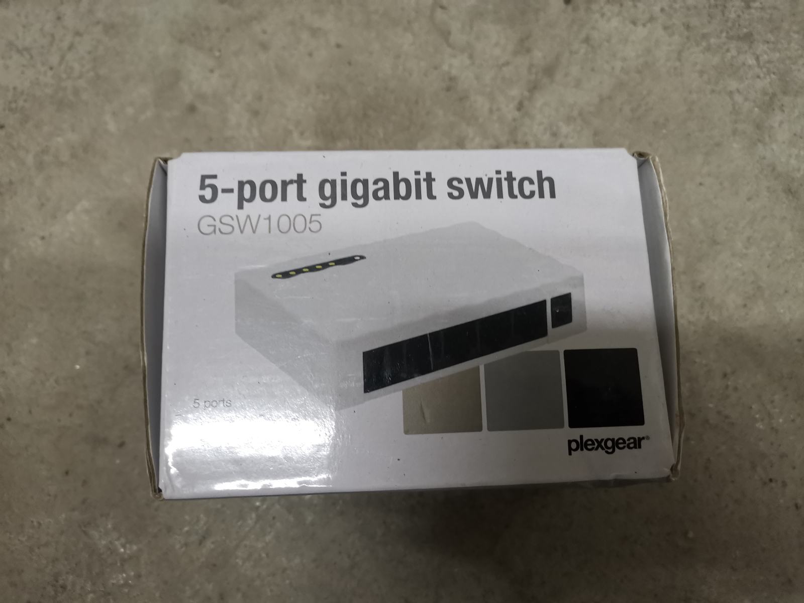 Mrežni switch Plexgear Gigabitswitch 5 ulaza