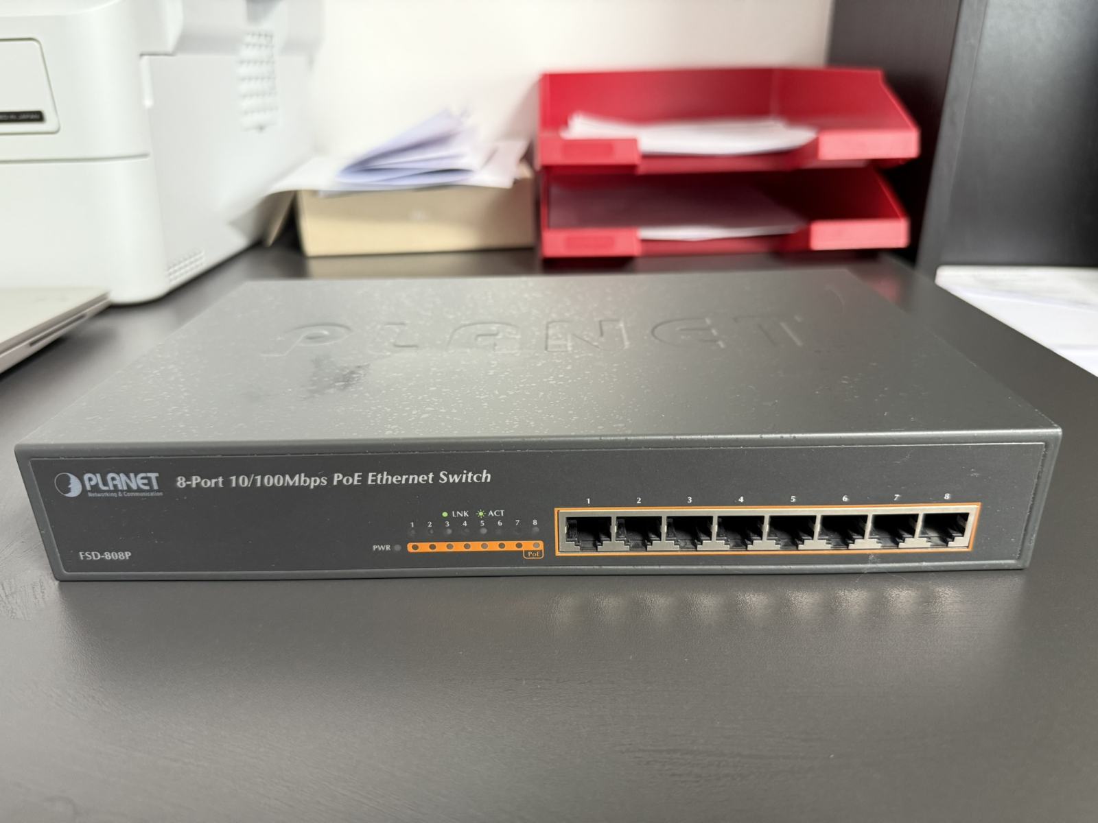 Planet FSD-808P PoE Switch