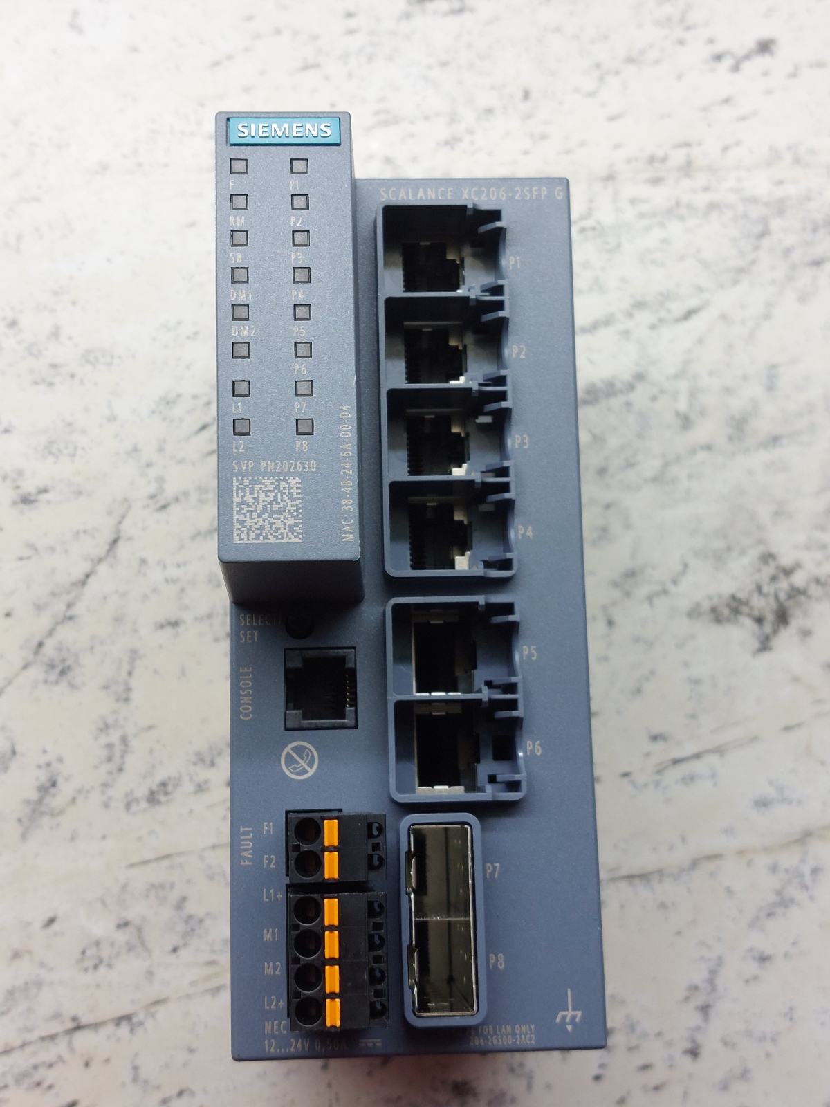 Siemens Scalance switch XC206-2SFP G