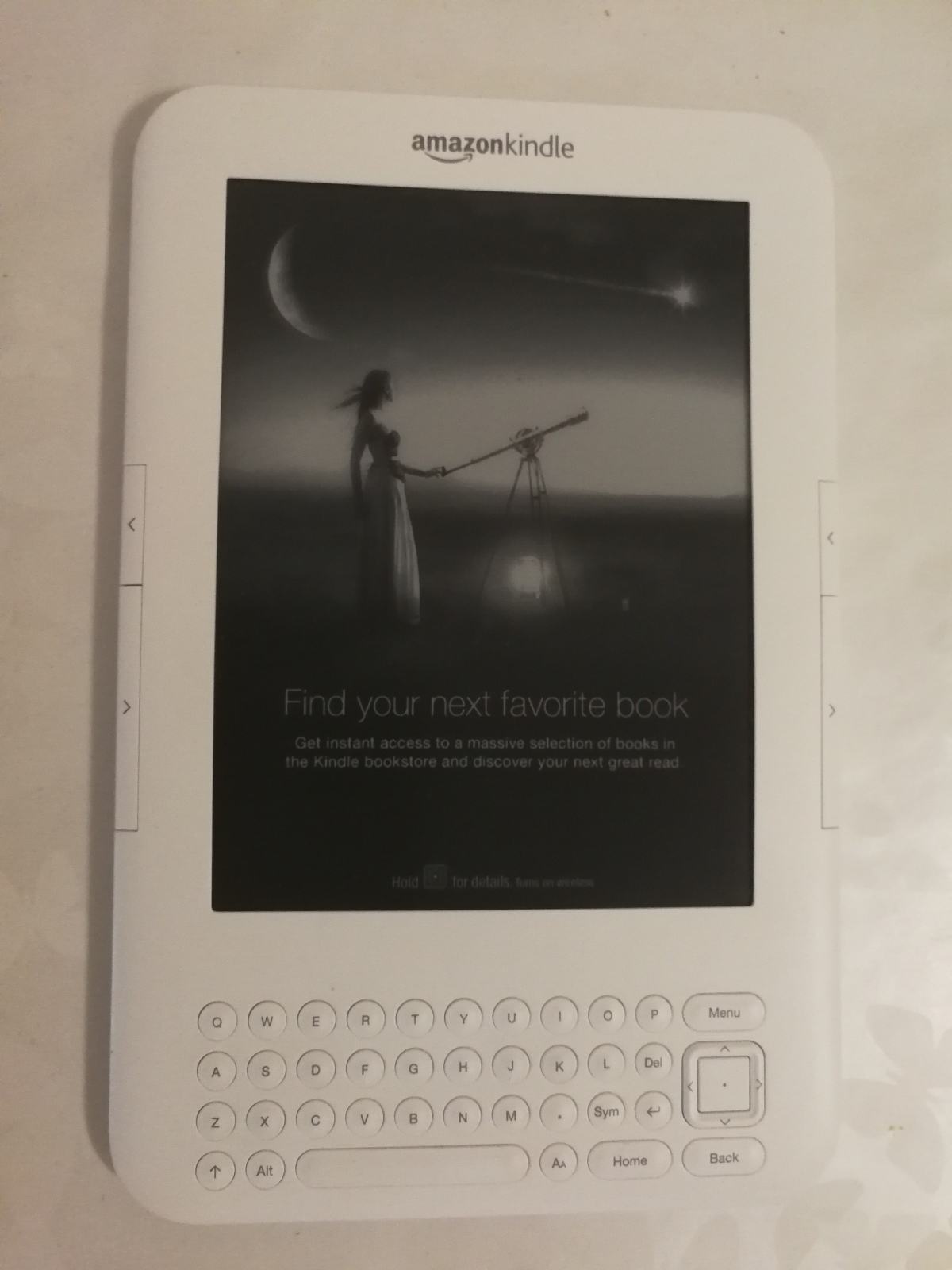 Amazon Kindle keyboard free 3G + WiFi (3rd gen)