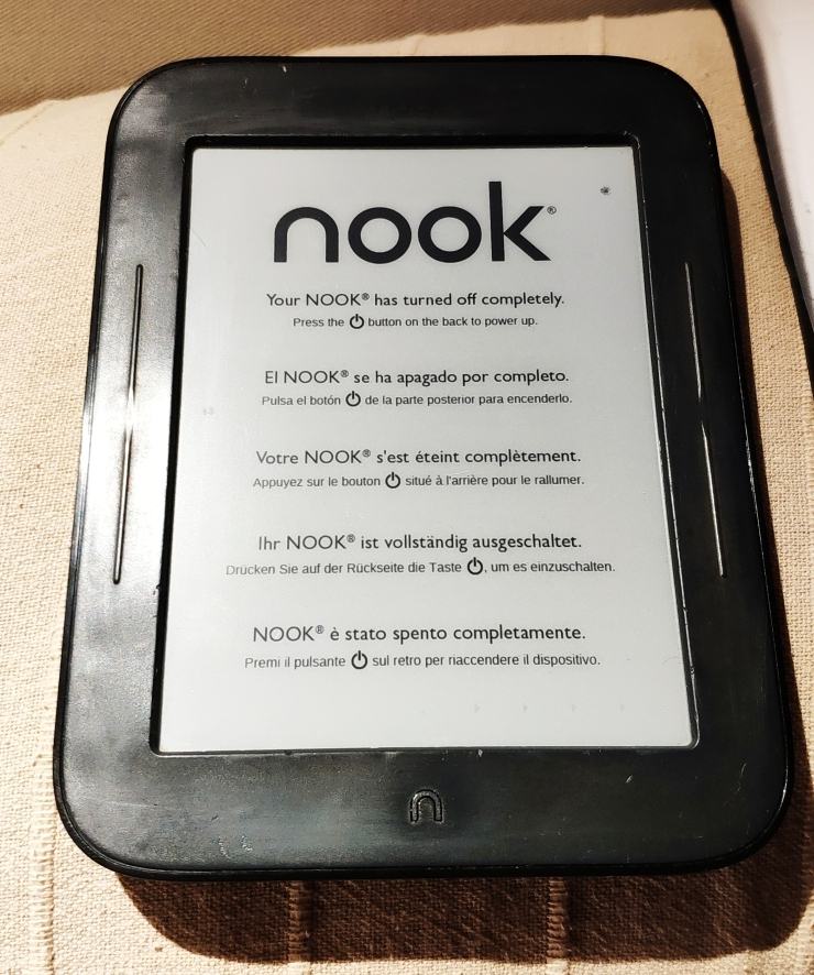 eBook Reader Barnes & Noble BNRV300 Nook Simple Touch čitač knjiga