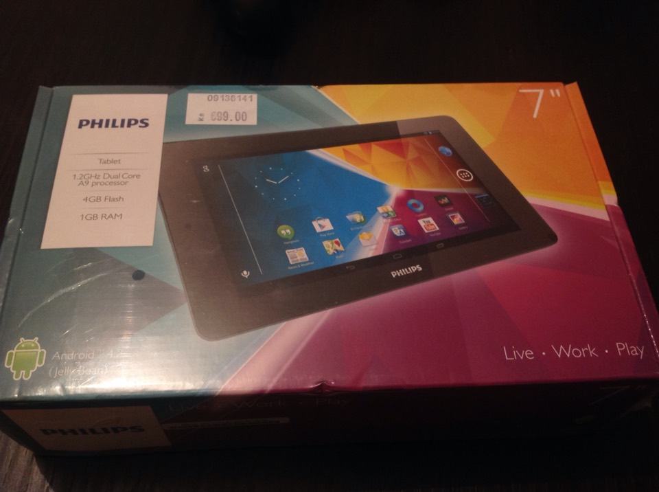 Philips tablet novi 7 u celofanu