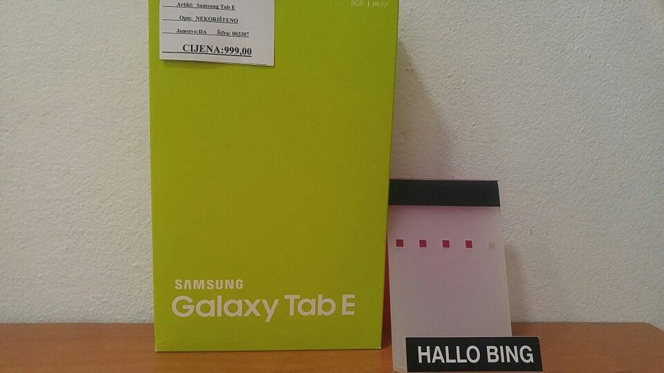 Samsung Tab E