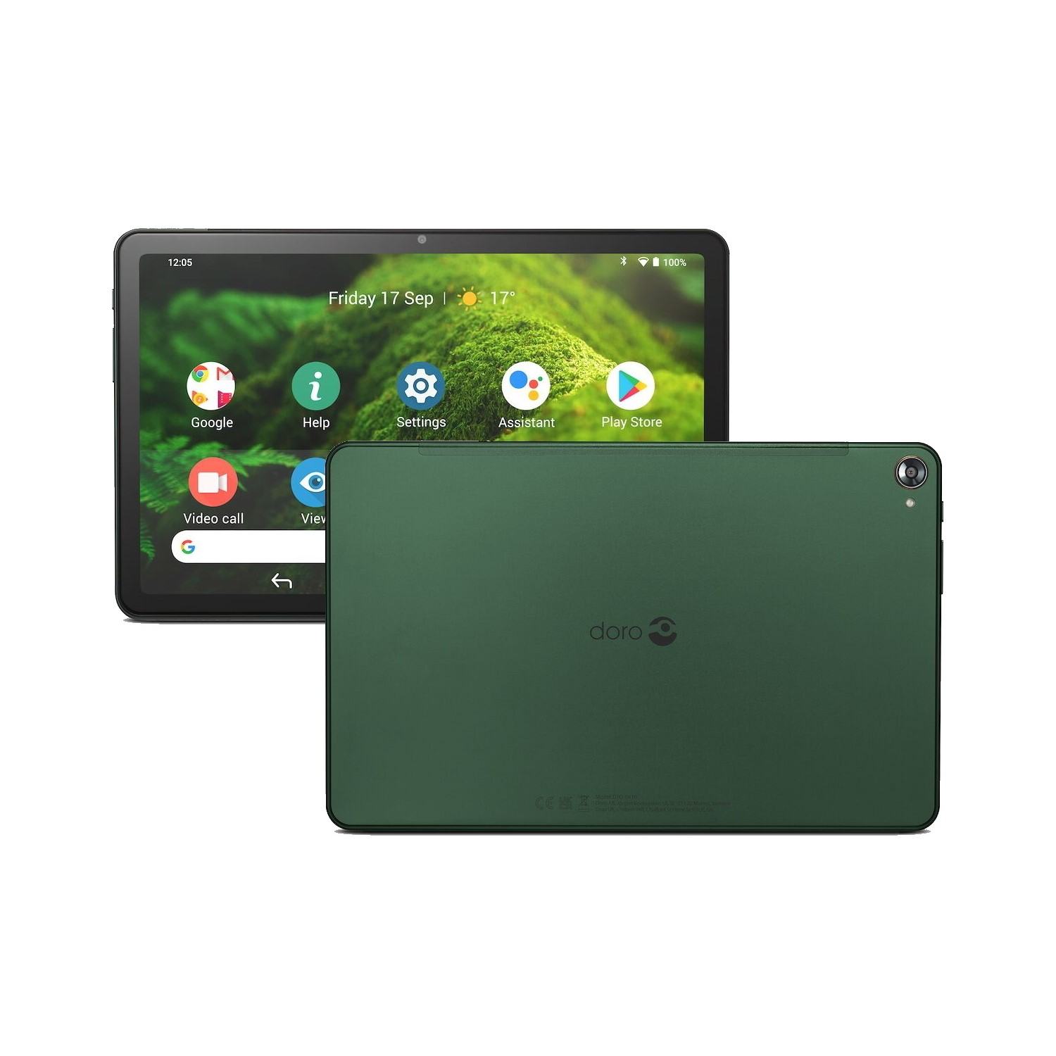 Doro Tablet 10.4 Forest Green 32GB Wi-Fi Tablet
