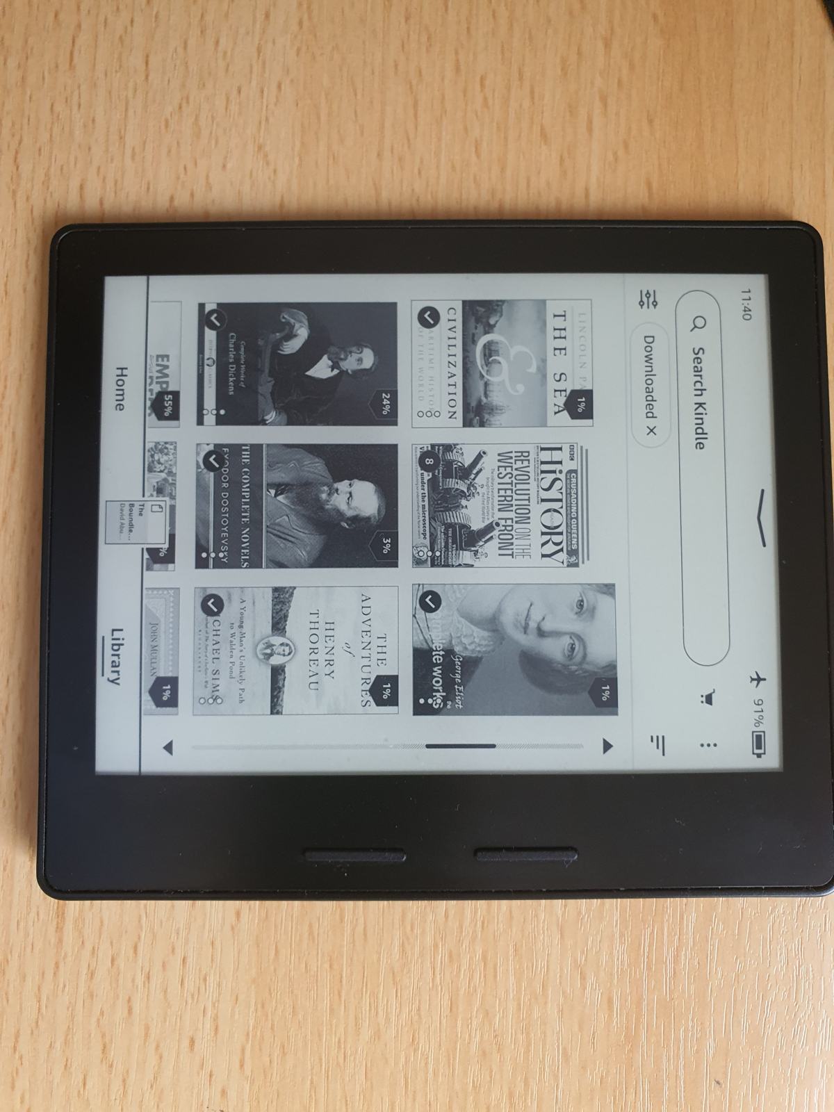 KIndle Oasis 1st gen.