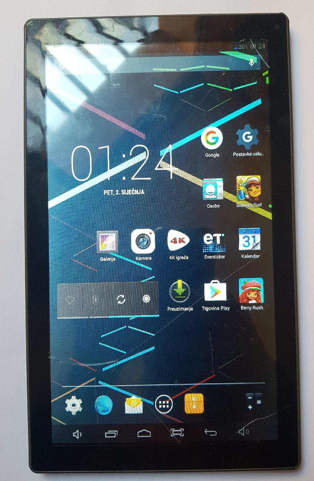 Tablet Blaupunkt Endeavour 1001