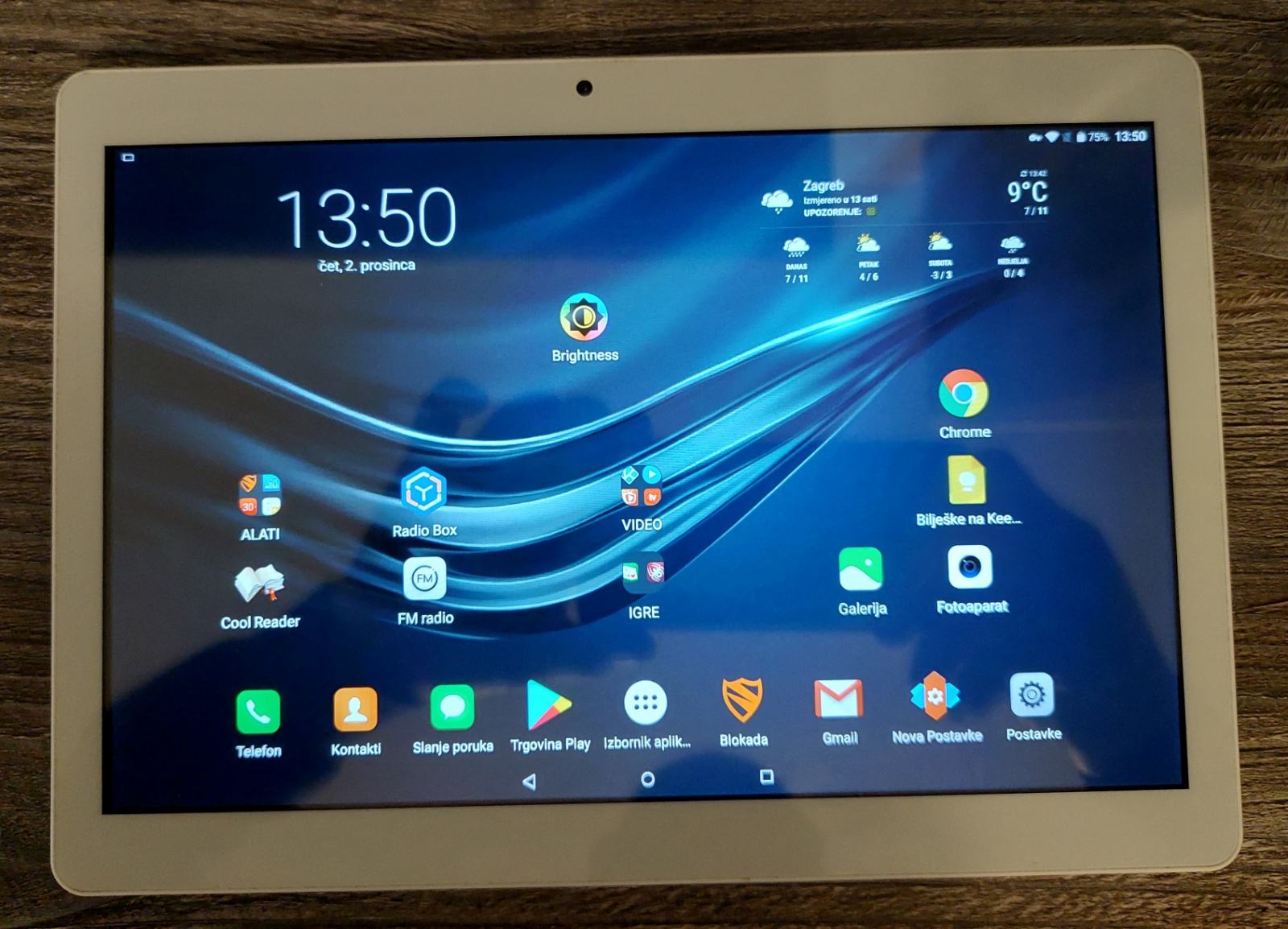 Tablet Teclast T-Pad 98, ekran 10,1 inča, 2/32 GB, bijeli, kao novi