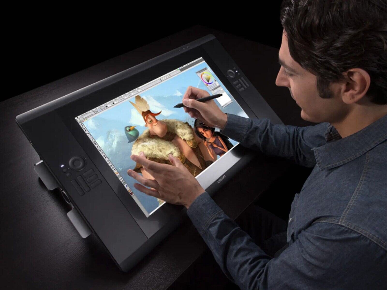 Wacom Cintiq 24HD - DTK 2400 - 24-Inch Creative Pen Display Tablet