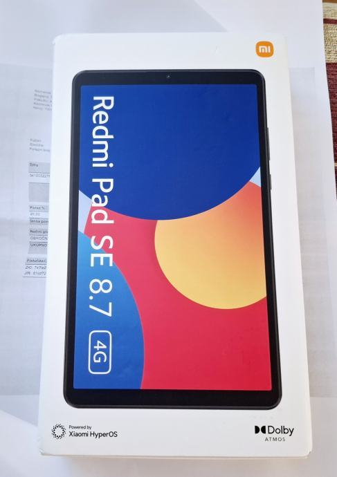 XIAOMI REDMI PAD SE 128GB NOVO