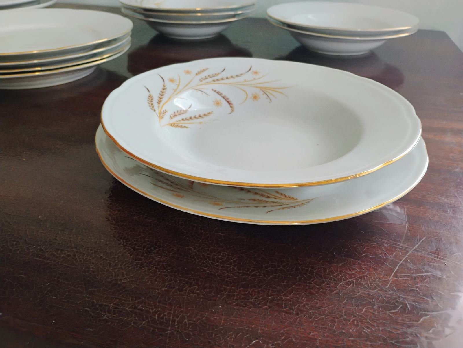 Titov Veles porculan tanjuri cvjetni uzorak