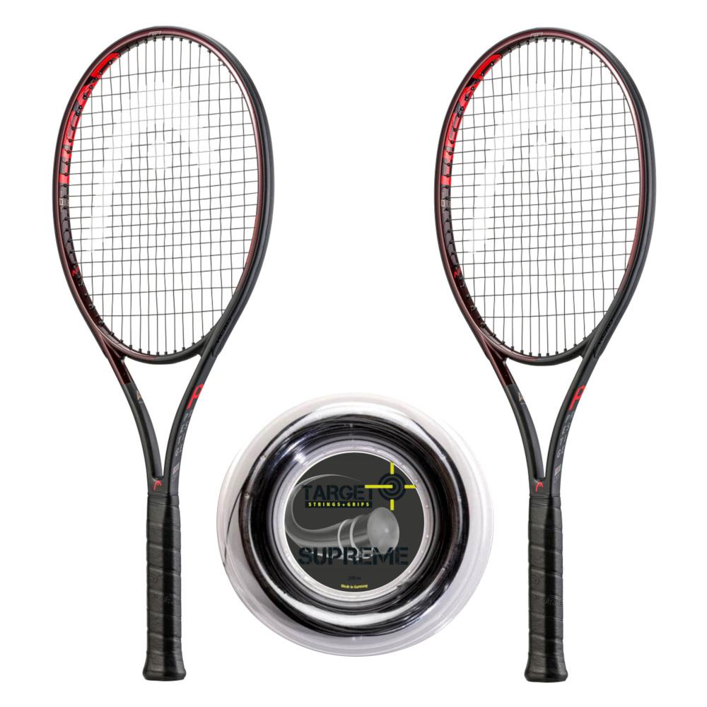 Head Graphene Prestige MP 2022 x 2 + Target Supreme Black 200 m