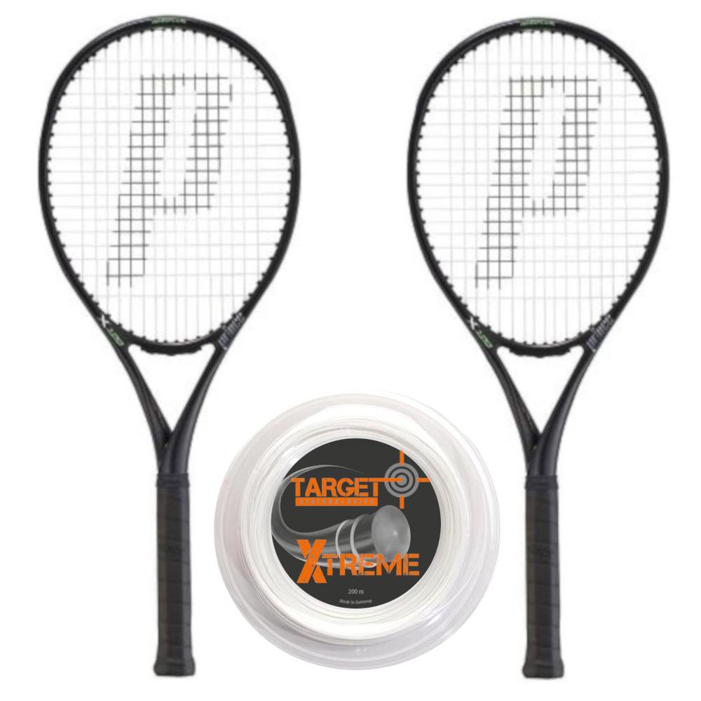 Prince Twistpower X100 290 x 2 + Target Xtreme 200 m