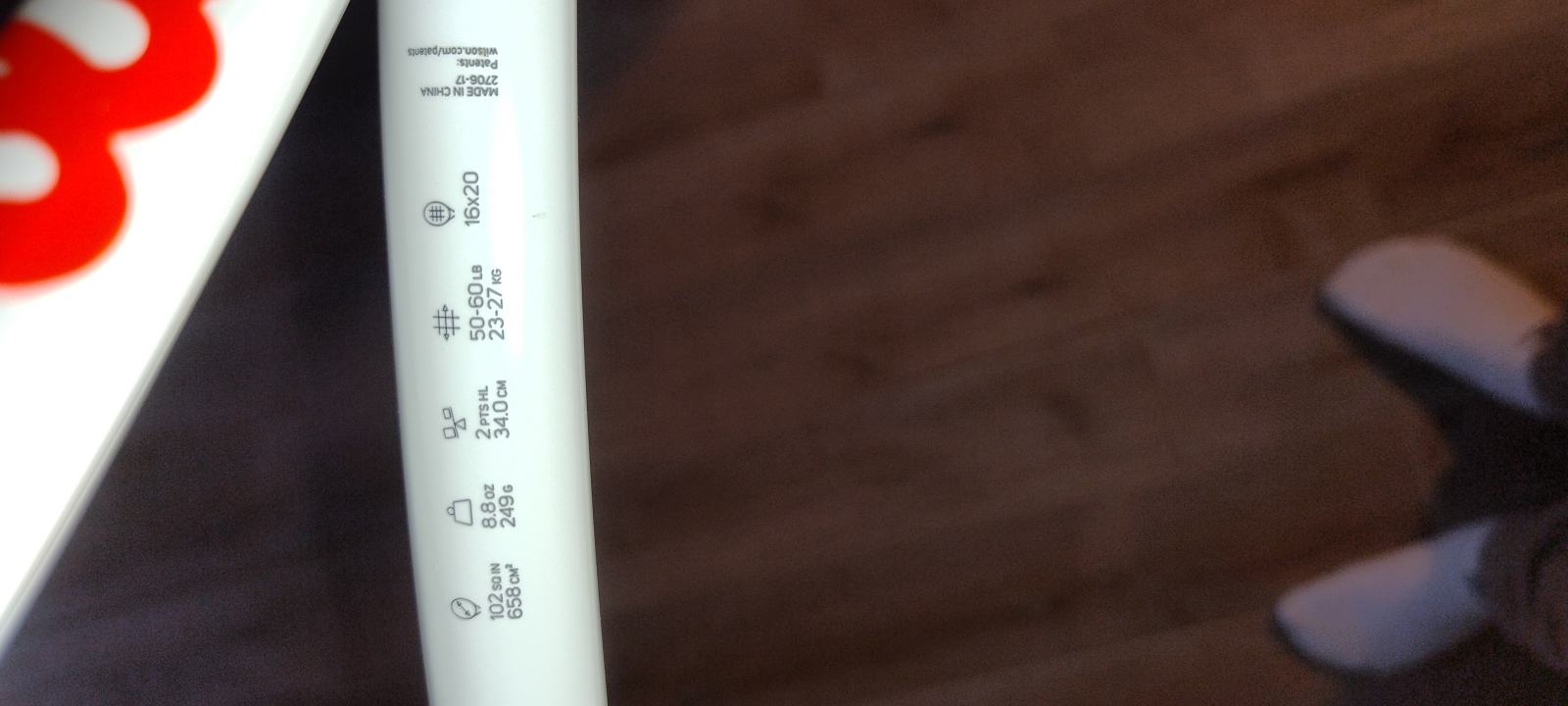 Wilson Six.One Lite 102 (2 kom.)