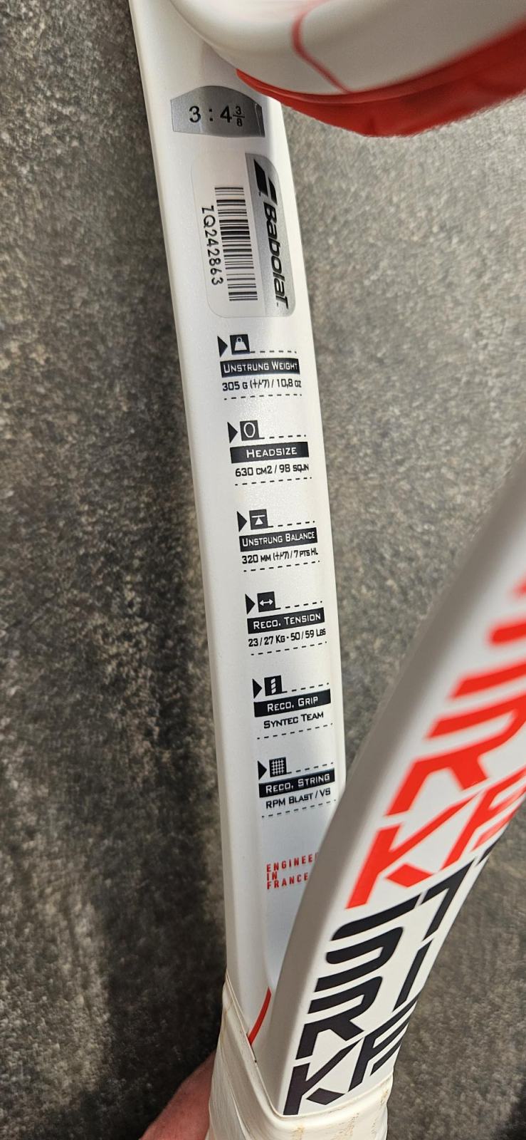 Babolat Pure Strike 98 16x19 - 2 jednaka nova reketa, drška br 3, gen3