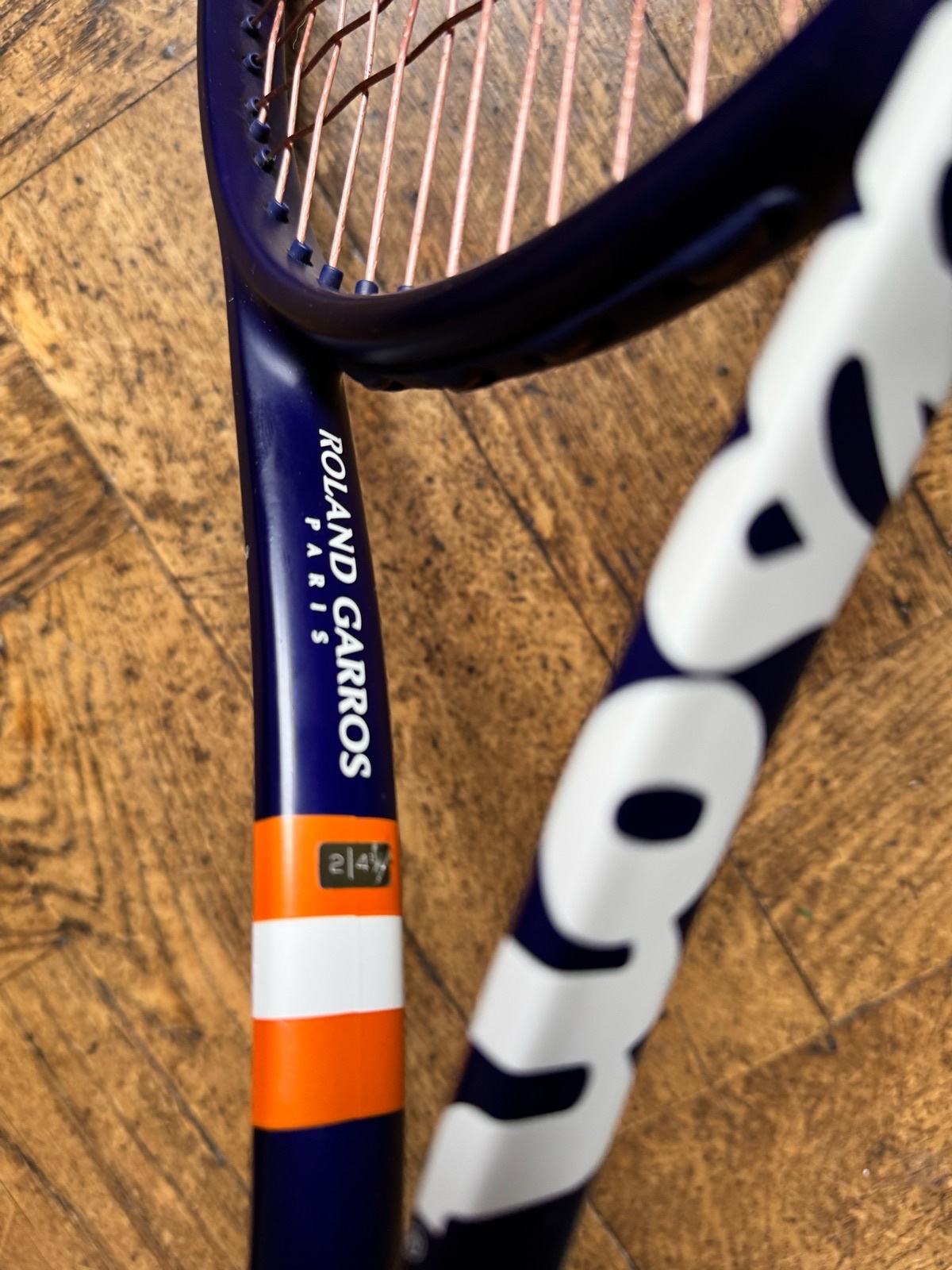 Wilson Blade V8 roland Garros grip 2