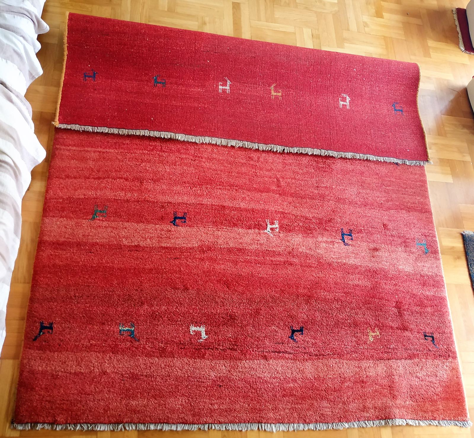 3 kom GABBEH orijentalnih INDO tepiha, 100% vuna